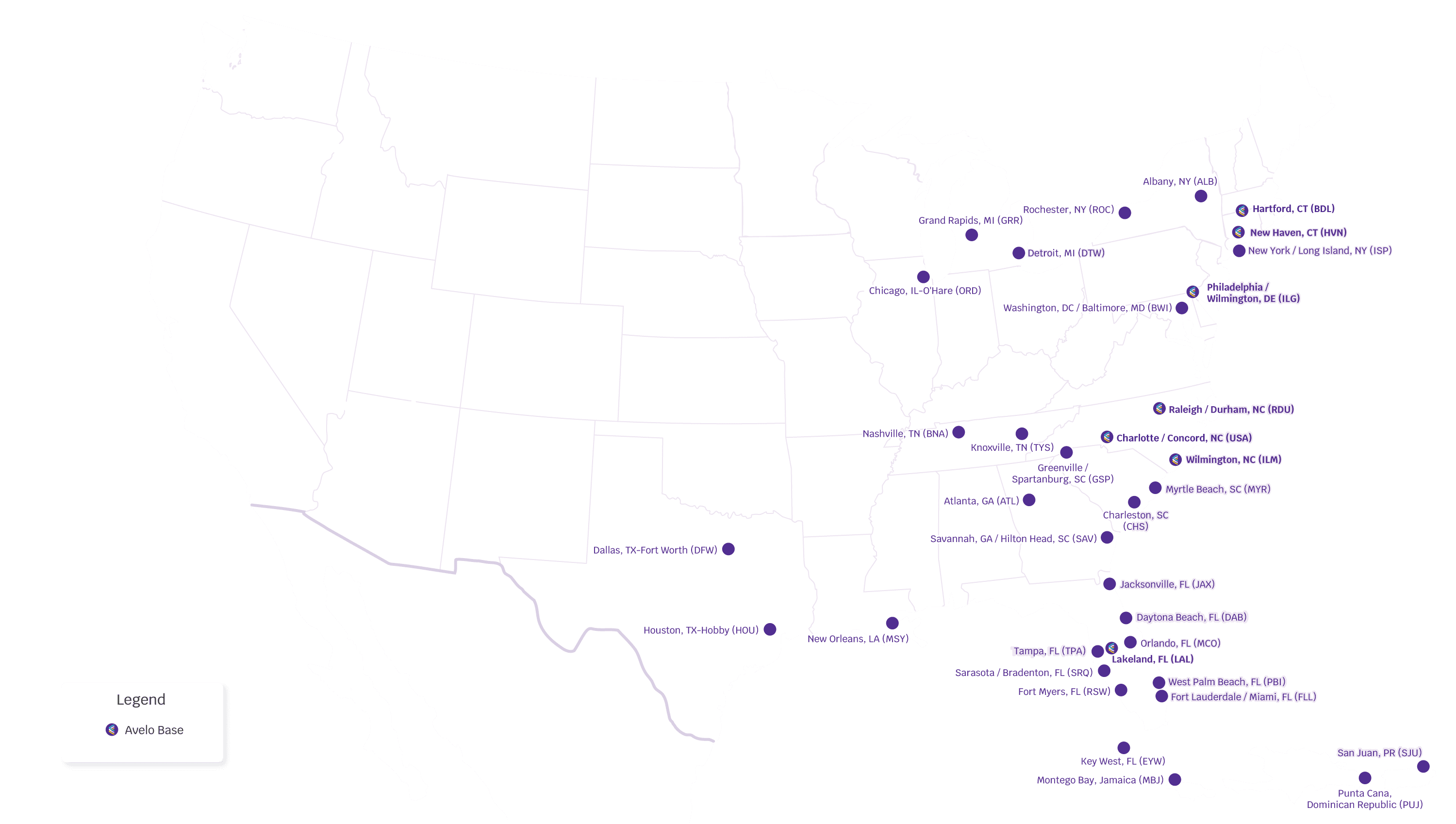 Avelo Airlines Destinations | Explore Your Next Adventure